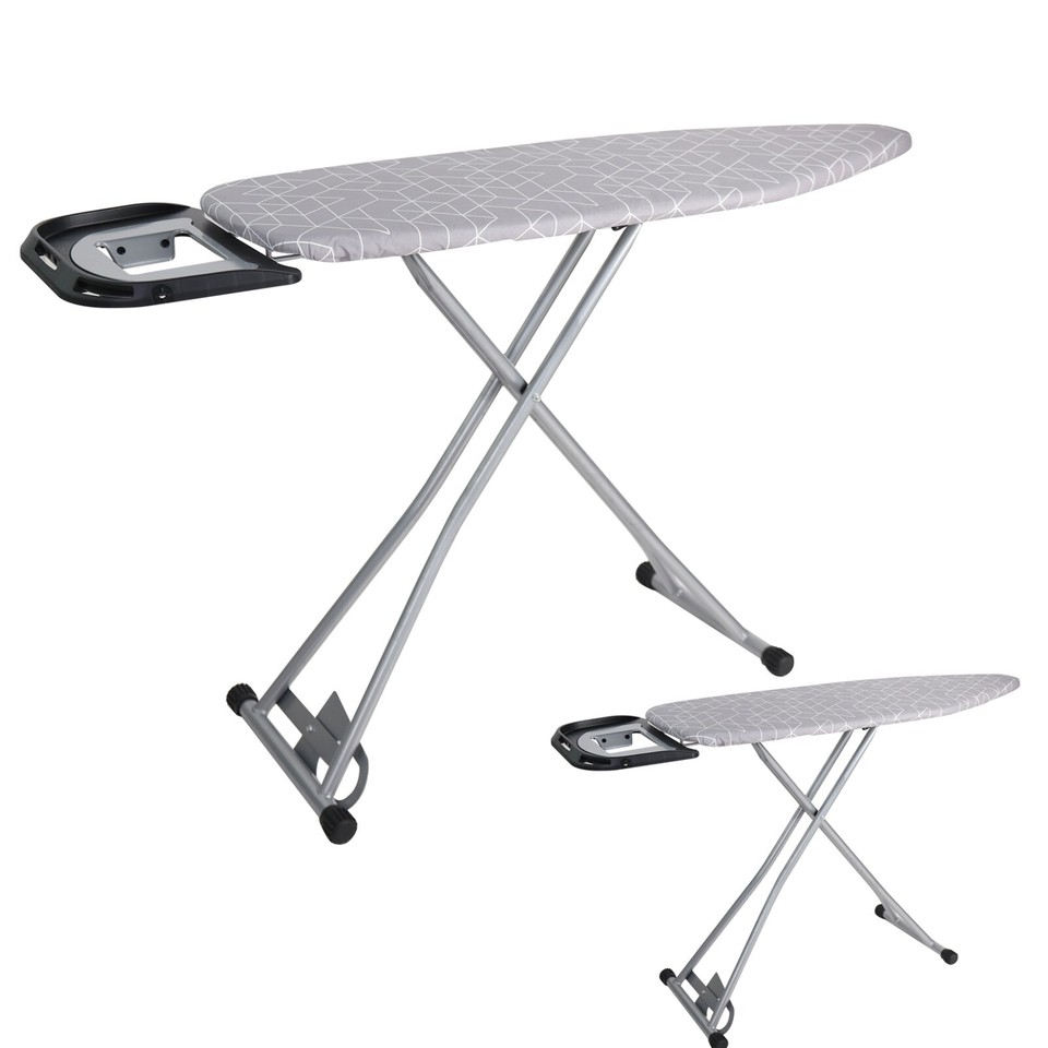 Folding Ironing Board Lightweight Adjustable Non-Slip Iron Boards ...