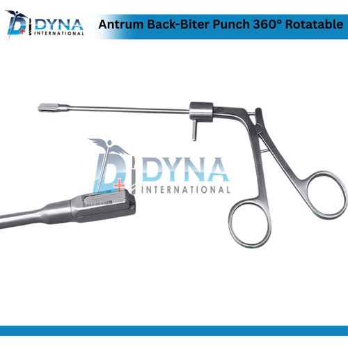 Antrum Back-Biter Punch 360° Rotatable Punch Surgical ENT Instruments ...