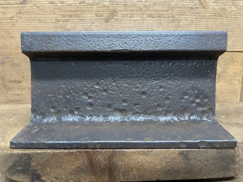 12 1/8 " Steel Railroad Rail Train track Anvil Collectible Blacksmith ...