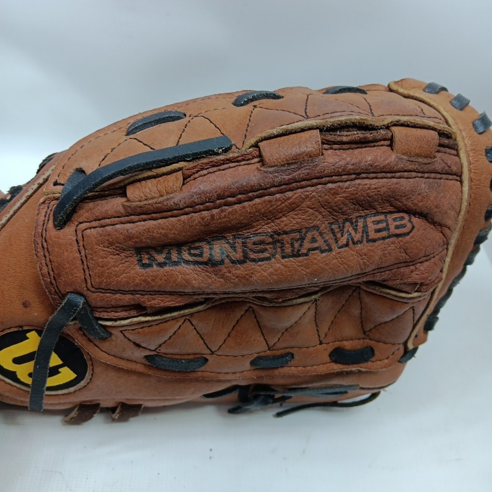 Wilson A440 Fast Pitch Monsta Web RHT Baseball Glove 12” FP12 Leather **Read** | eBay