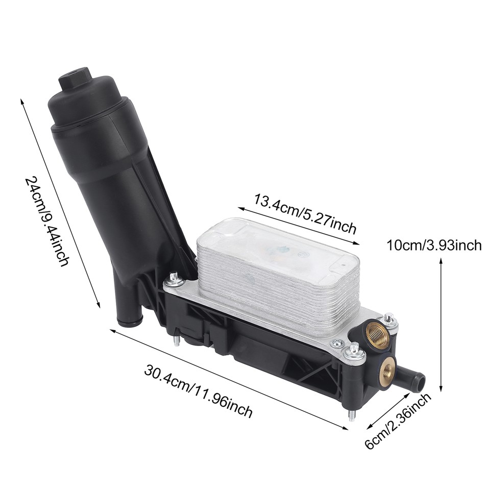 Oil Filter Housing Rust-proof No Leakage Aluminum 05184294AE Engine Oil ...