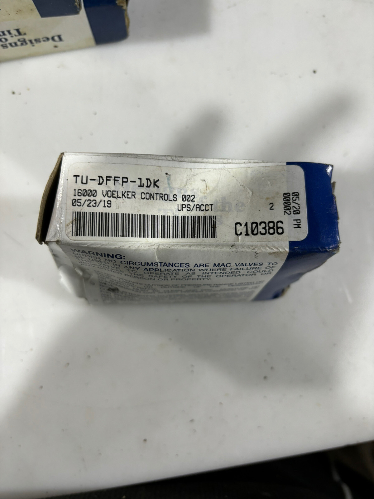 MAC VALVES INC TU-DFFP-1DK / TUDFFP1DK ( TESTED CLEANED) for sale ...