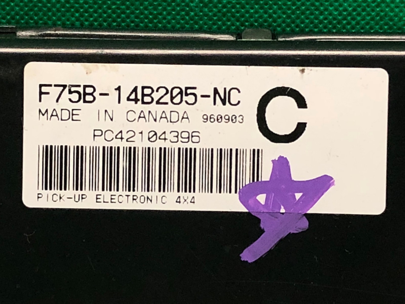 97-98 Ford F-150 Multifunction GEM Module BODY CONTROL BCM BCU F75B ...