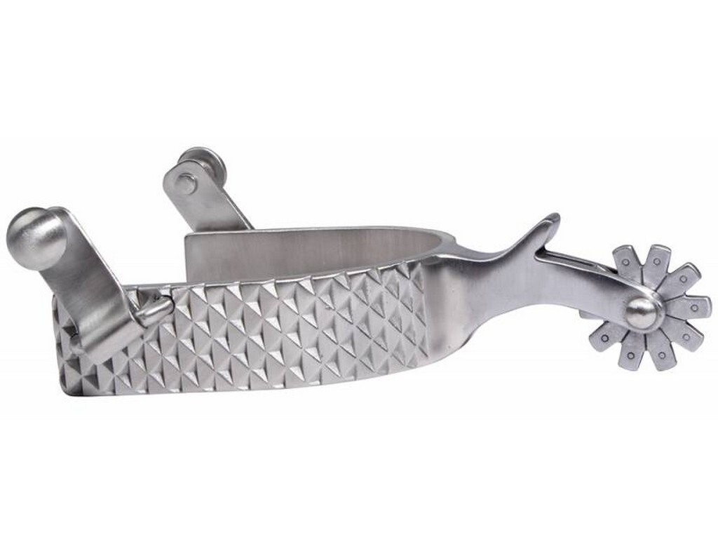 Professionals Choice Spurs Adult Rasp 1" Band 3 1/8" Silver PCSP-150 ...