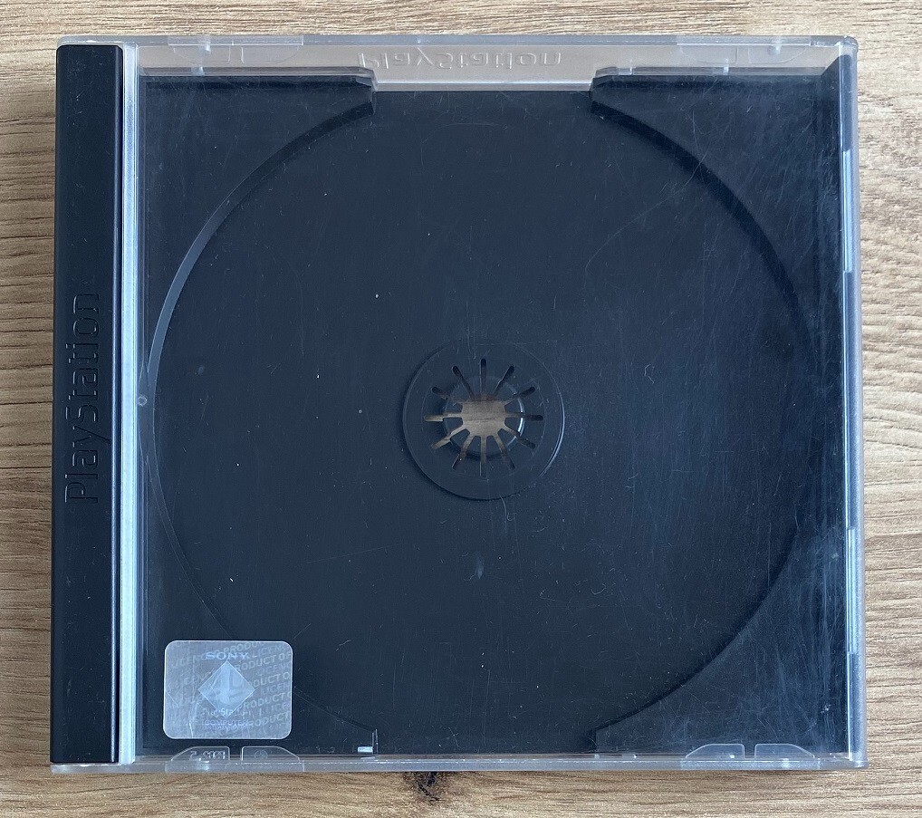 Original Sony Playstation 1 PS1 Leerhülle Ersatz Hülle Case Holo Logo ...