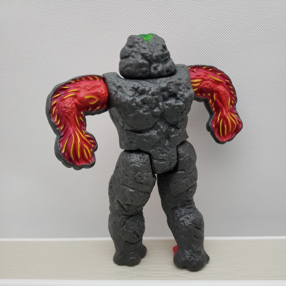 Vintage 1986 Inhumanoids Magnokor Lava Rock Monster Action Figure 7.5 ...