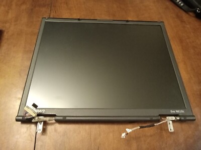 LAPTOP PART: Compaq Evo N610c Color LCD Screen+Bezel+Top Cover/Case ...