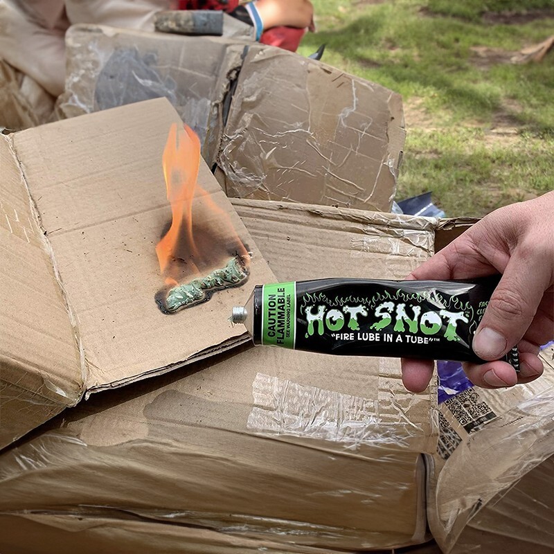 Hot Snot Fire Starter Fire Paste Fire Lube in Tube Quick & Clean ...