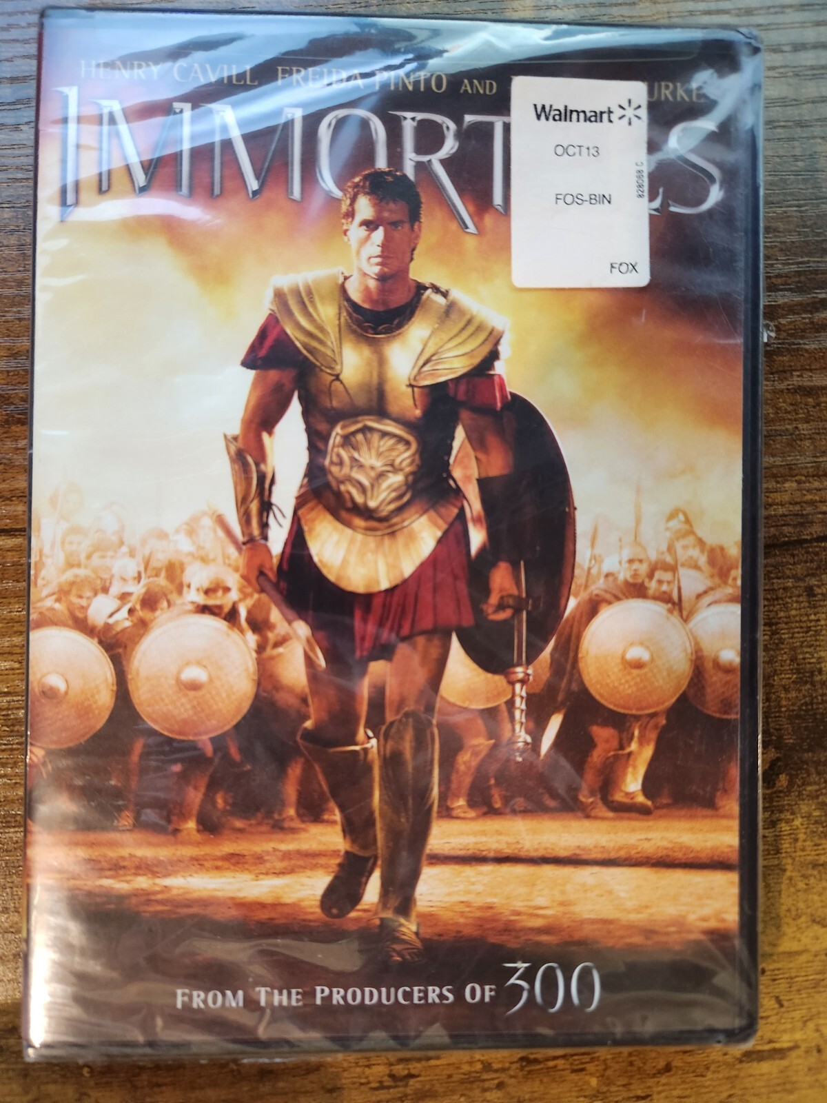 Immortals DVD Henry Cavill - John Hurt- Mickey Rourke NEW SEALED ...