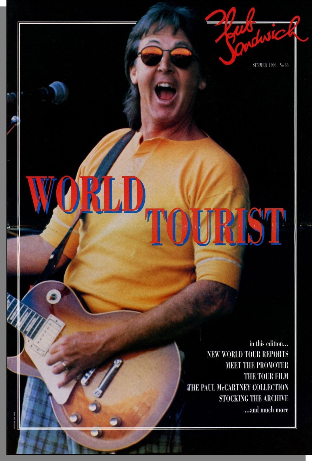 Club Sandwich #66 - Summer, 1993 - Paul McCartney Fan Club Magazine! | eBay
