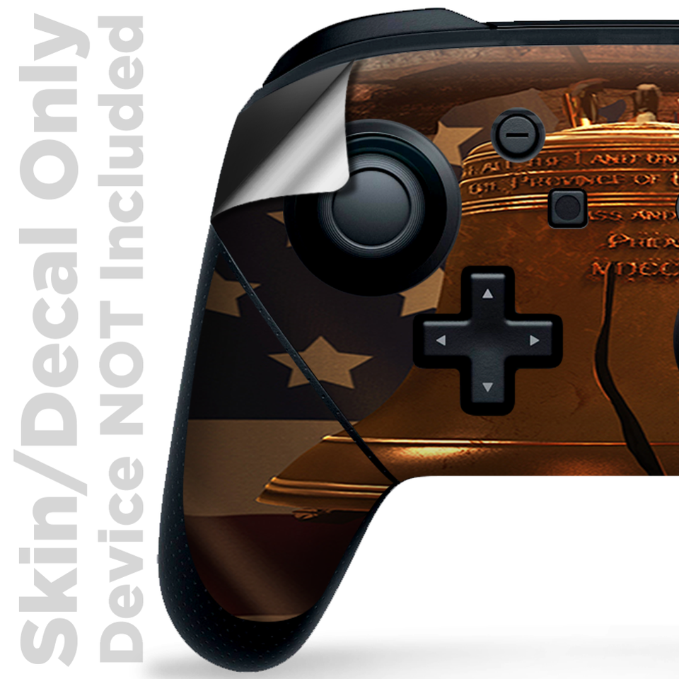 Nintendo Switch Pro Controller Skin Decal Vinyl Wrap - Liberty Bell ...