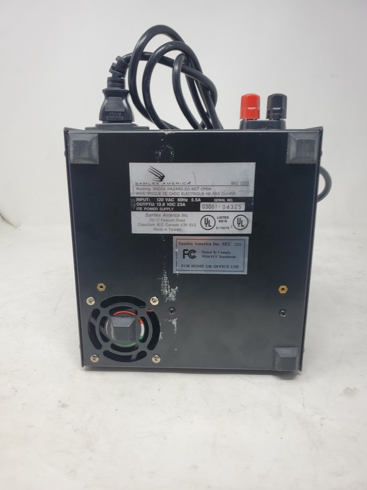 Samlex America Model SEC 1223 Switching Power Supply | eBay