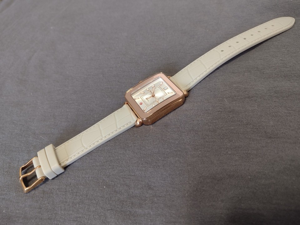 Women's MICHELE Watch Swiss Deco Sport w/ New Battery - Works Great ...