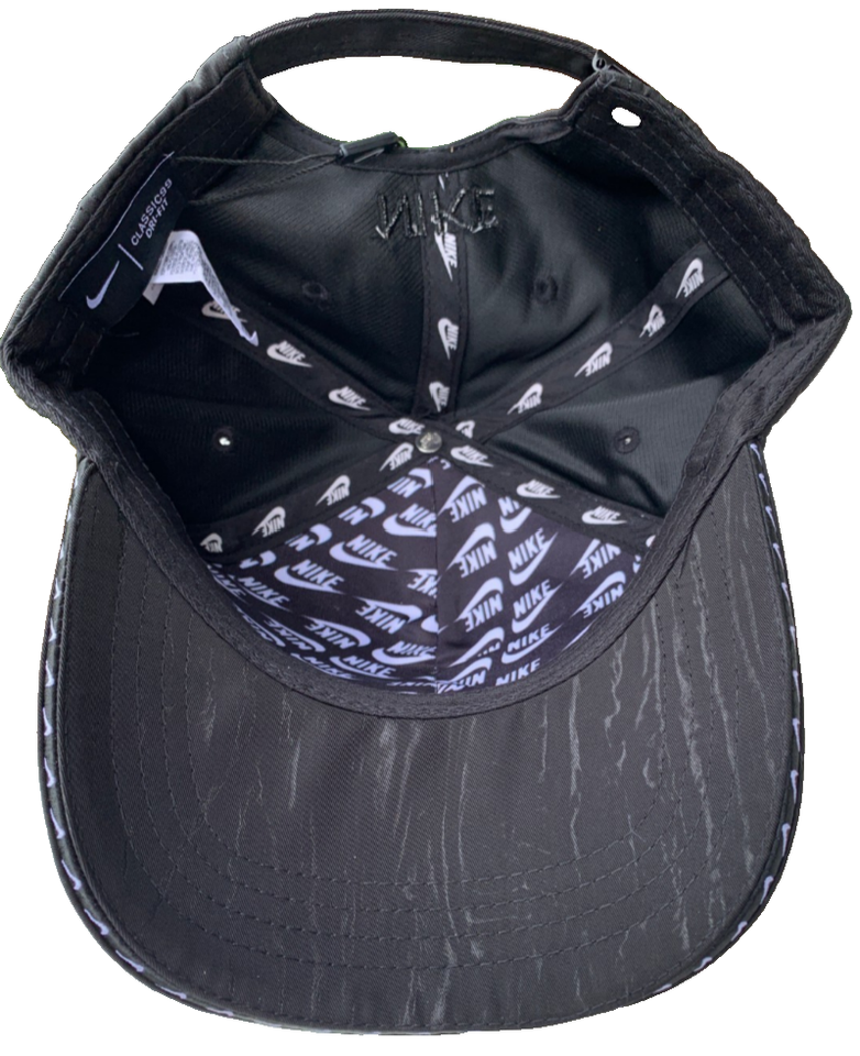 Nike NWT Black Metal Streak Concept Baseball Cap. Buckle clasp. | eBay