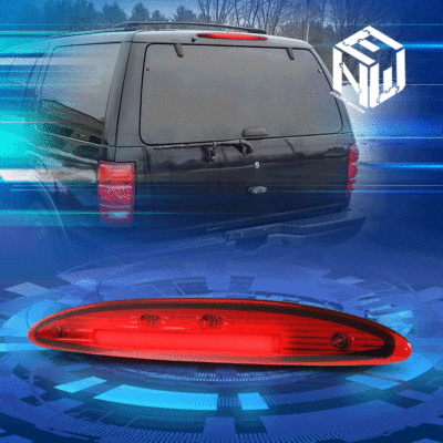 For 97-02 Ford Expedition Red LED 3rd Third Brake Light Stop Lamp ...