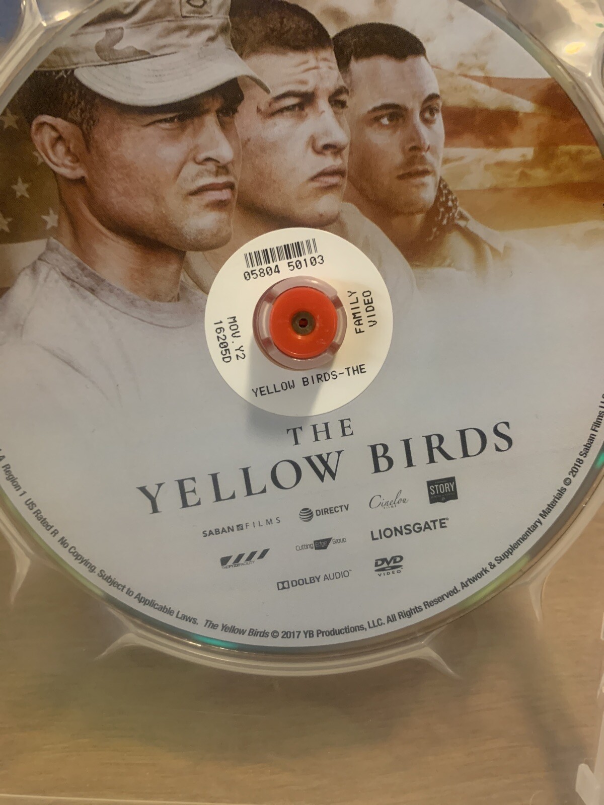 The Yellow Birds (DVD, 2018) 31398289388| eBay