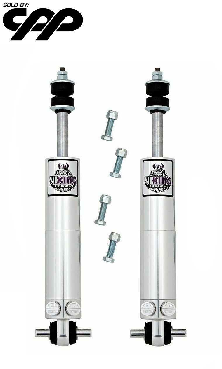 1962-67 Chevy II Nova Viking Double Adjustable Front Performance Shocks ...