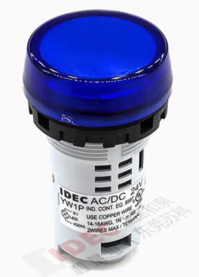1pcs IDEC Indicator lamp Signal lamp YW1P-1BUQ4S 24V AC/DC | eBay