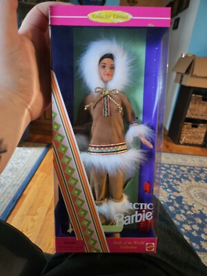 1996 Arctic Barbie Dolls of the World Collector Edition Mattel #16495 ...