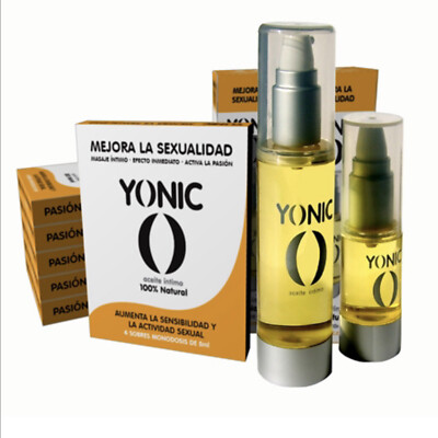 Yonic, Natural Intimate Oil. Increases sensitivity and sexual activity ...