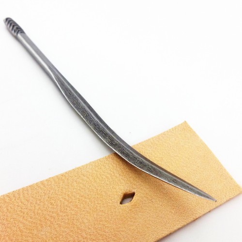 14#-3 Leather Craft Shoemaker Cobbler Flat Arc Curved Diamond Upper Awl ...