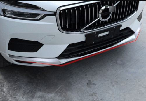 Chrome Steel Front Bumper Lower Strip Guard Trim Fit For Volvo XC60 ...