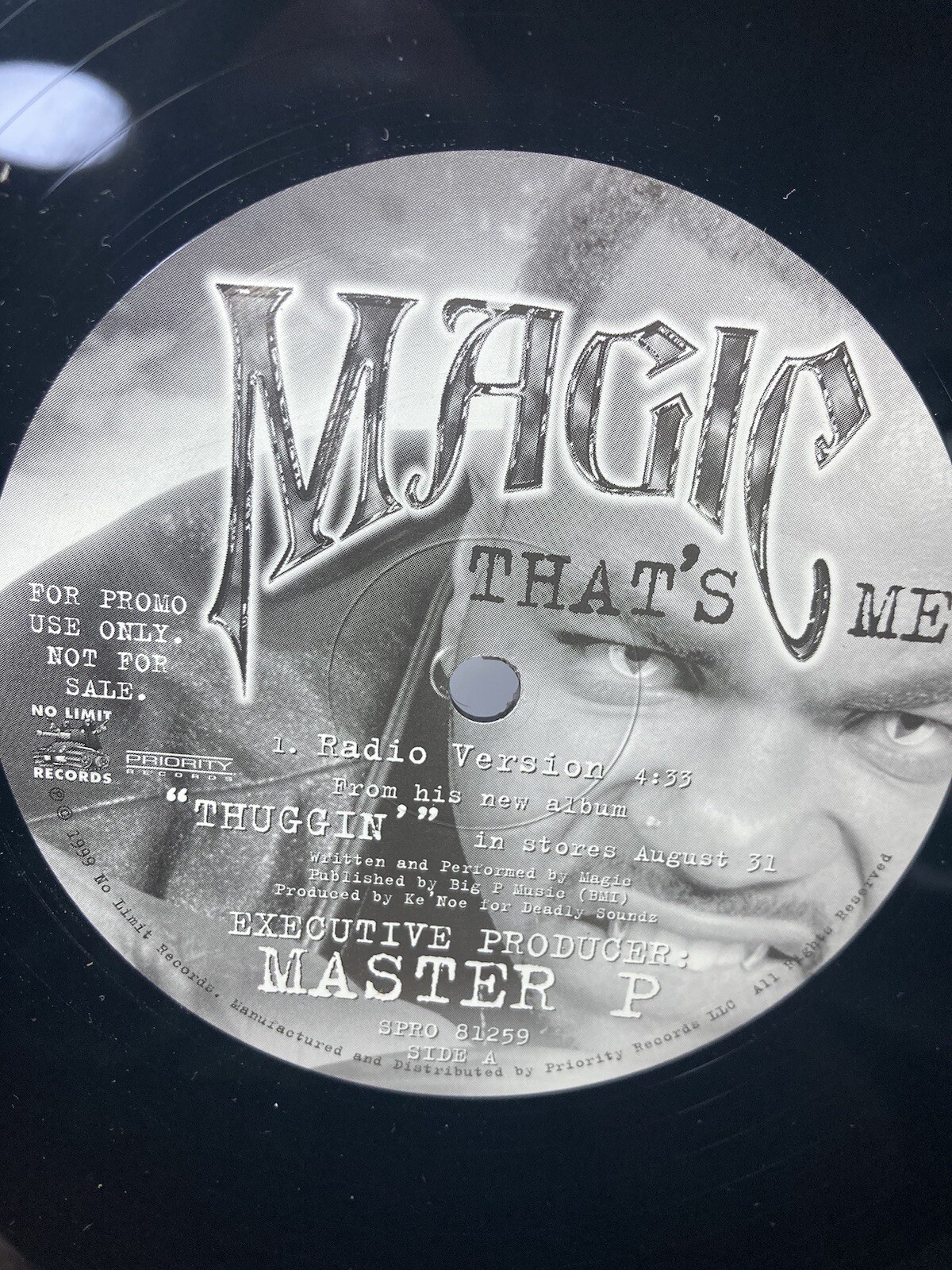 Thuggin Magic That’s Me Single Vinyl Record No Limit | eBay