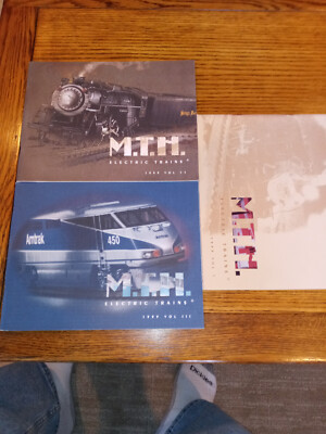 1999 MTH ELECTIC MODEL TRAINS CATALOGS VOL I / VOL II/VOL III | eBay