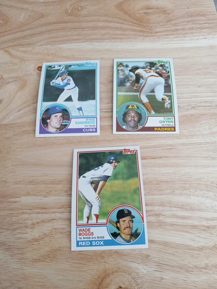 1983 Topps Baseball Card Singles #201 to #400 - Create Own Lot | eBay
