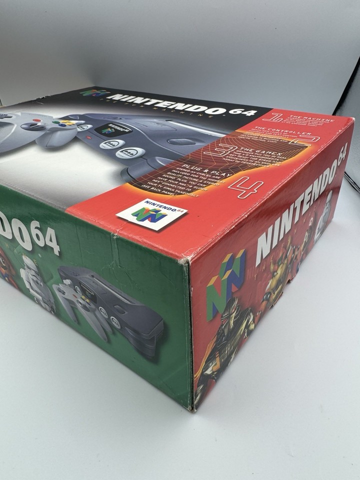 Nintendo 64 N64 Original System Console *BOX ONLY* No Foam Insert, No ...