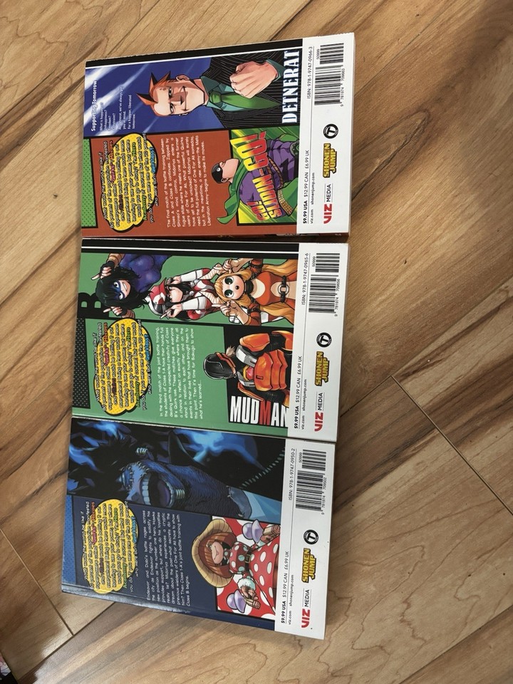 Manga English My Hero Academia Volume 21-23 MHA Book Lot Viz Media ...