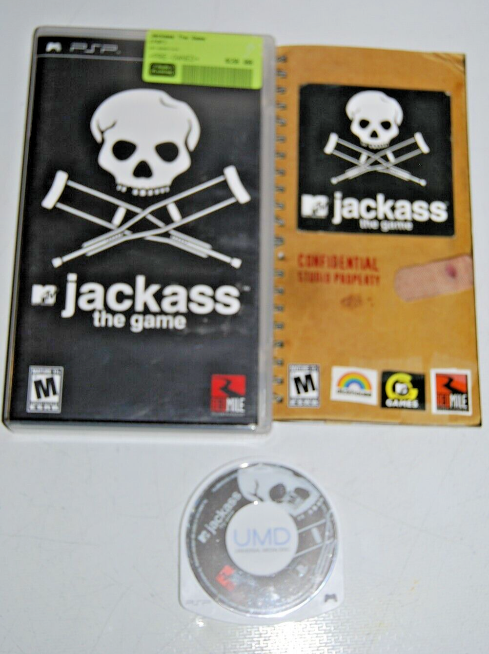 Jackass: The Game Sony PlayStation Portable PSP CIB Complete Free Ship ...