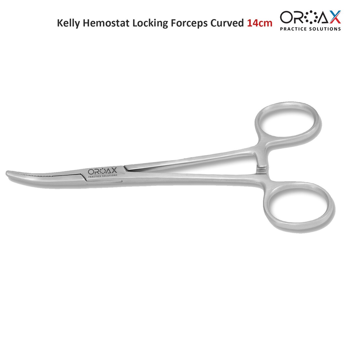 Jaw Jacker Curved Kelly Locking Hemostat Forceps - 14cm Stainless Steel ...