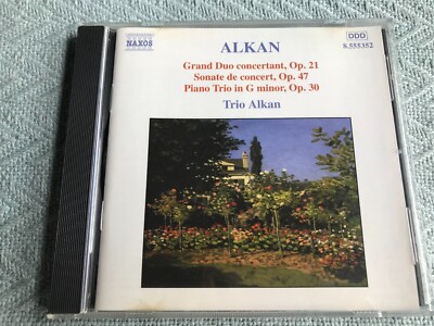 ALKAN: Chamber Music: Grand Duo Concertant / Sonate by Trio Alkan (CD ...