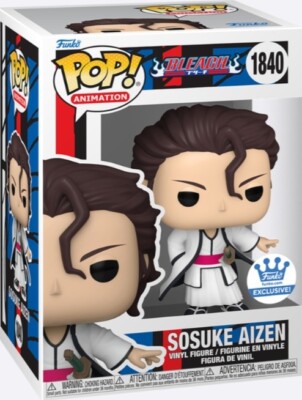 Funko Pop Bleach Sosuke Aizen Funko Shop Exclusive 1840 With Protector ...