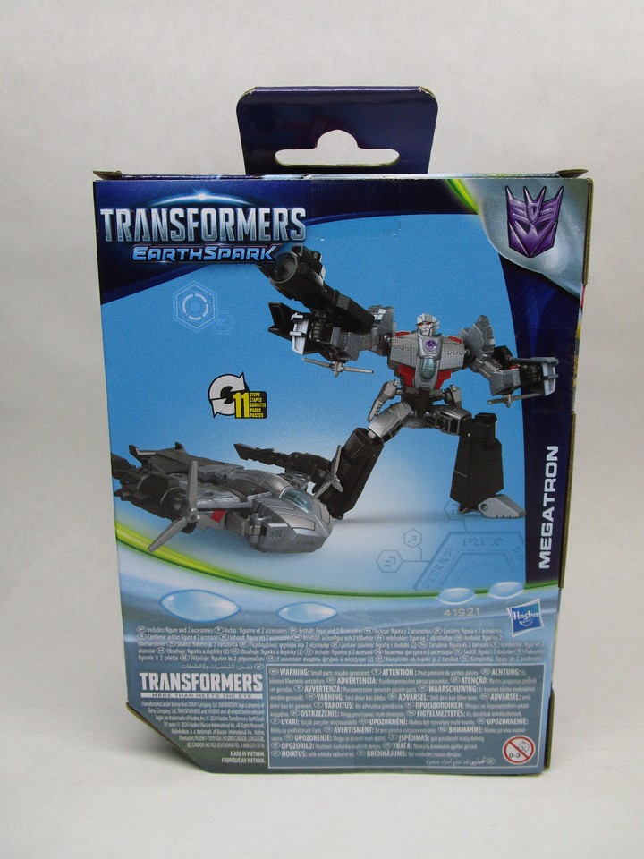 MEGATRON Transformers EarthSpark Mandroid BAF Hasbro Deluxe Class ...
