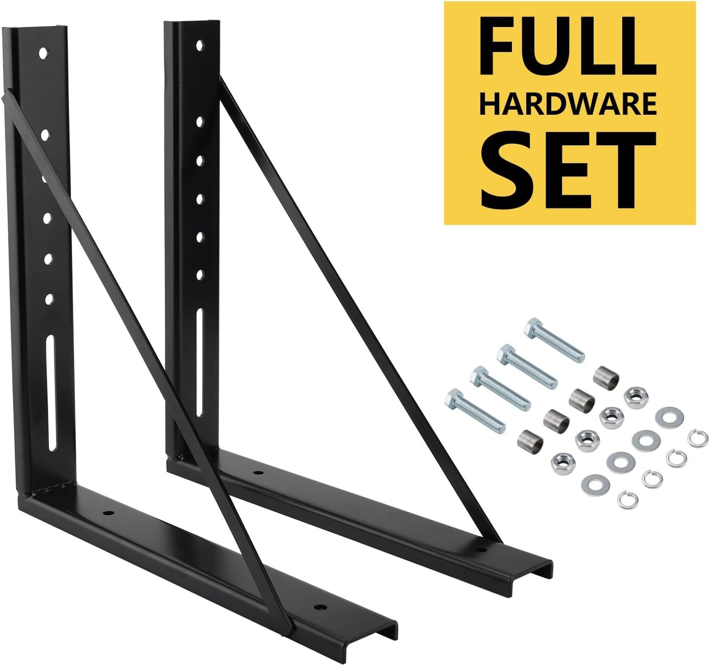 RV Truck Underbody Tool Box Mounting Brackets Support Kit 18.5 x 18 ...