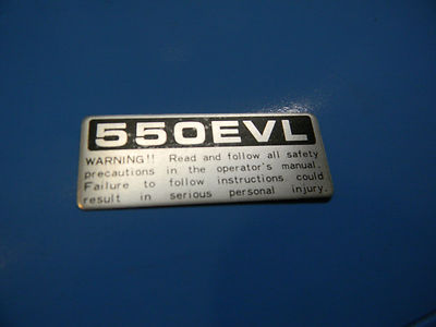ECHO CS-550EVL STICKER DECAL ----- BOX 578 L | eBay
