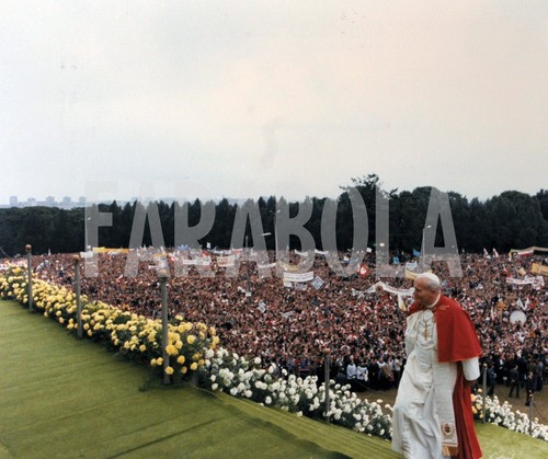 Vintage Press Photo 1983, Pope John Paul II in Poland, Print 20 x 25 cm ...
