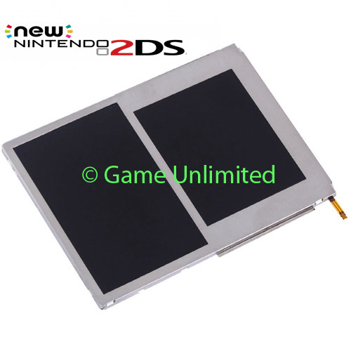 New OEM Original Nintendo 2DS Replacement TOP & BOTTOM LCD Upper Lower ...