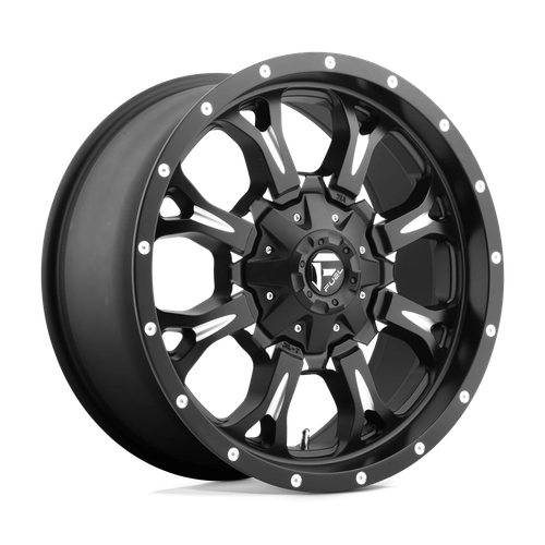 Fuel Krank D517 20x9 +20 Matte Black Milled Wheel 6x135 6x139.7 (QTY 4 ...