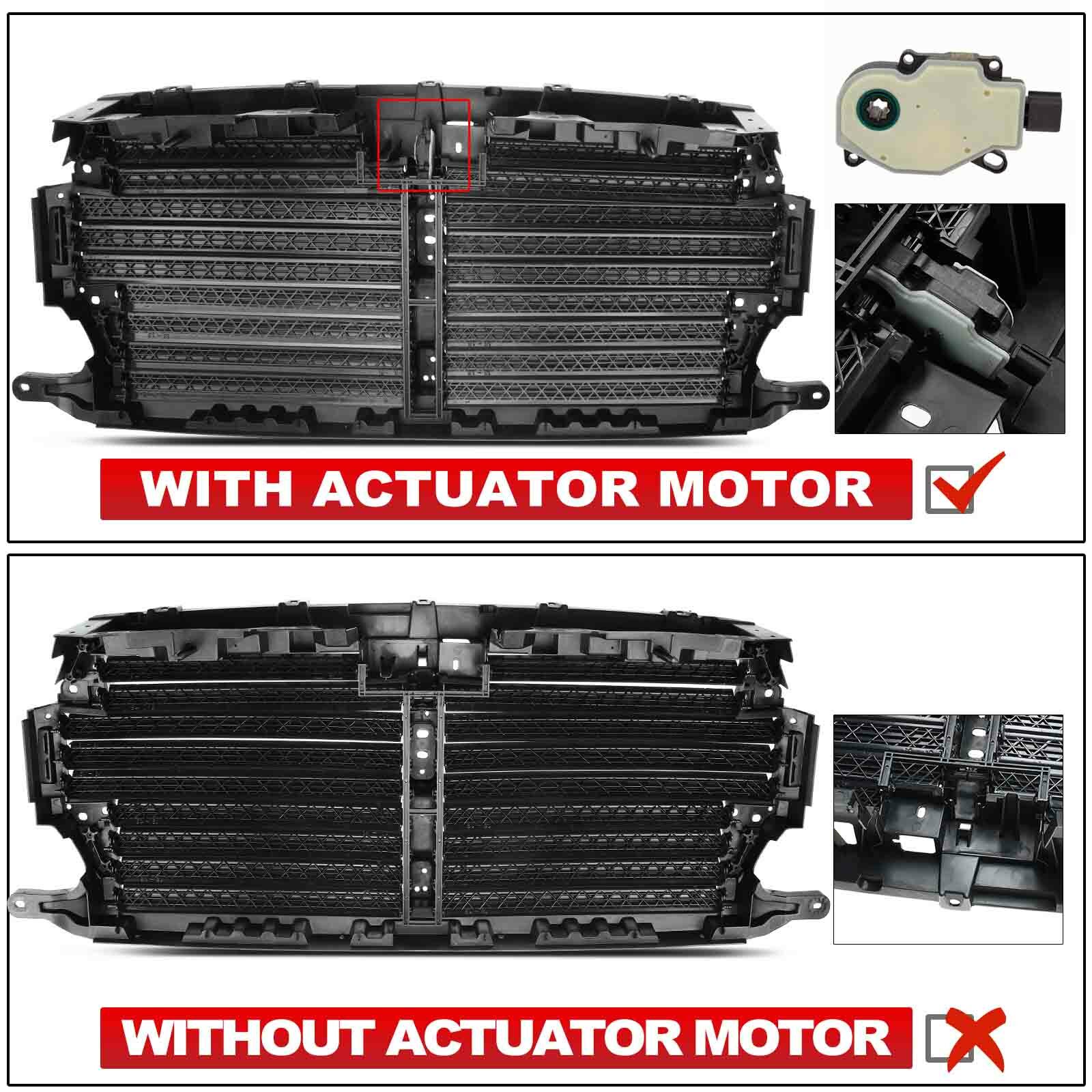 Upper Radiator Grille Air Shutter for Ford F-150 2018-2020 with ...