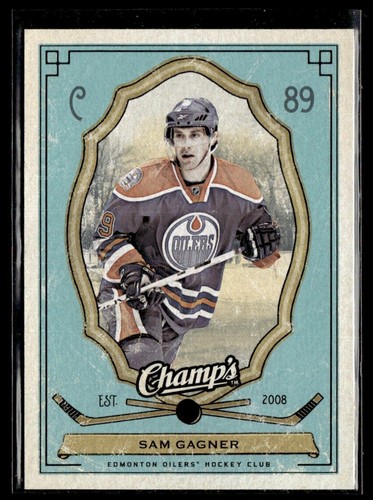2009-10 Upper Deck Champ's Hockey Blue SP Sam Gagner Edmonton Oilers ...