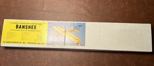 Sig Banshee Control line model airplane kit Excellent condition | eBay