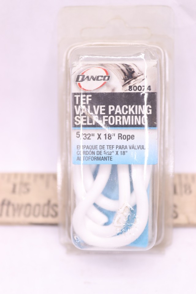 Danco Faucet Stem Packing PTFE 5/32" x 18" 80074 | eBay