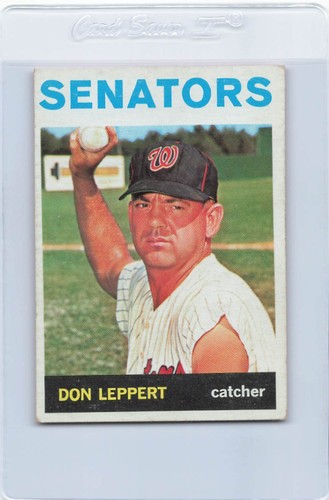 1964 Topps #463 Don Leppert Senators EX/MT *DA-C4794 | eBay