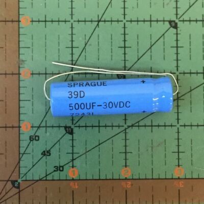 Capacitors - Sprague Electrolytic Capacitors
