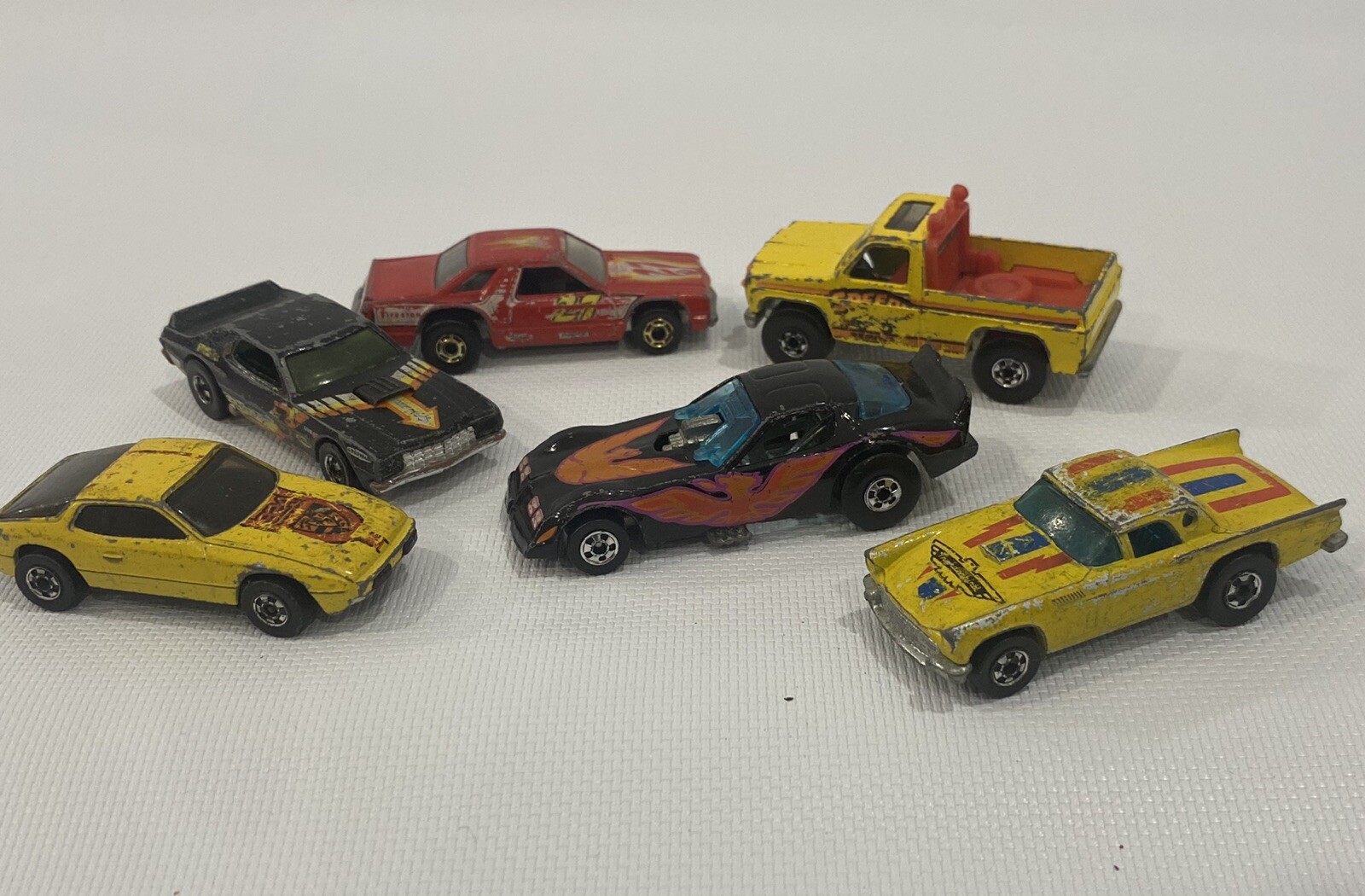 Lot of 6 Vintage Hot Wheels 1970s Diecast Toy Cars -Funny car, Fairmont ...