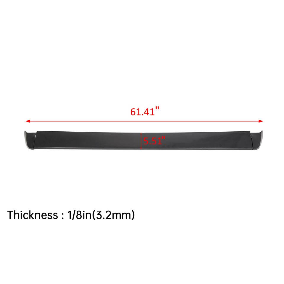 For 99-06 Chevy Silverado Tailgate Rear Spoiler Wing SS Polyurethane | eBay