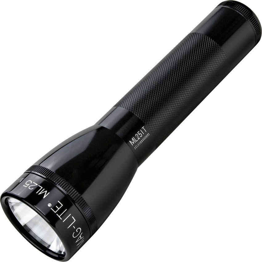 Mag-Lite 2-Cell C Xenon Incandescent Flashlight 30 Lumens Black ...